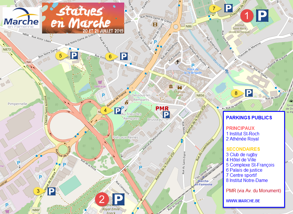 Statues en Marche, les 20 et 21 juillet | Tourisme | Ville de Marche-en ...