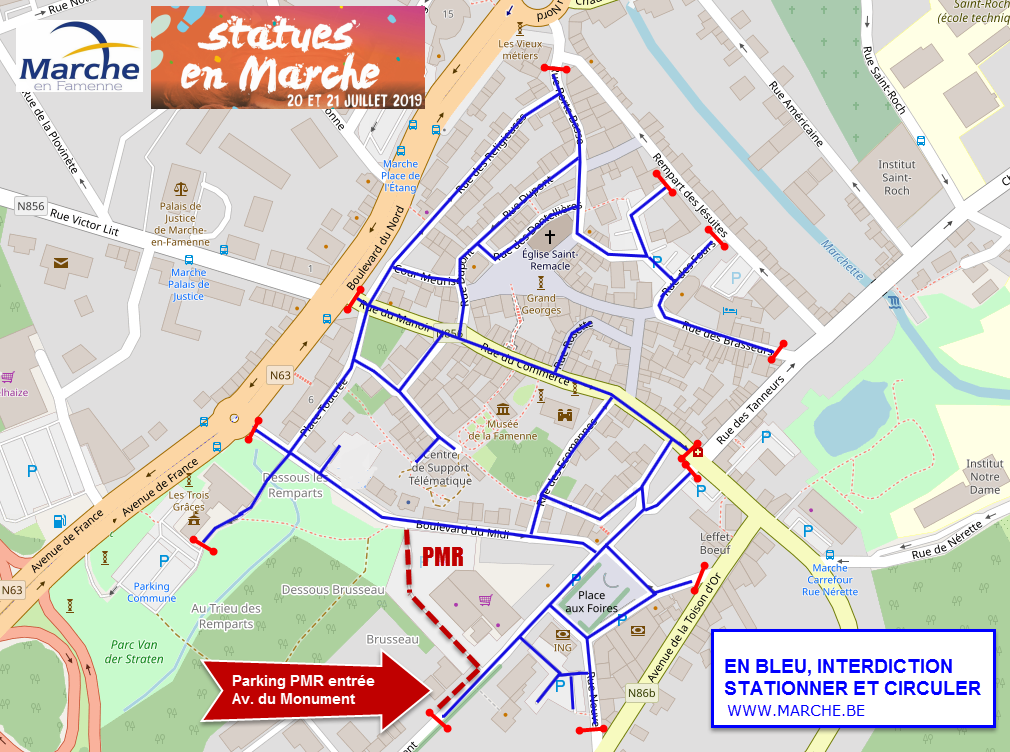 Statues en Marche, les 20 et 21 juillet | Tourisme | Ville de Marche-en ...